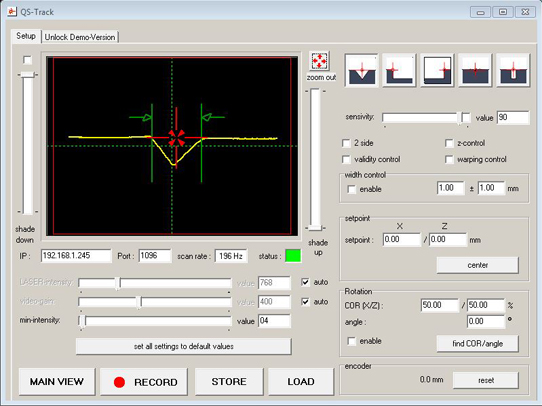 Intelligent Laser-Measurement-Systems for the Industry | PNS with QuellTech